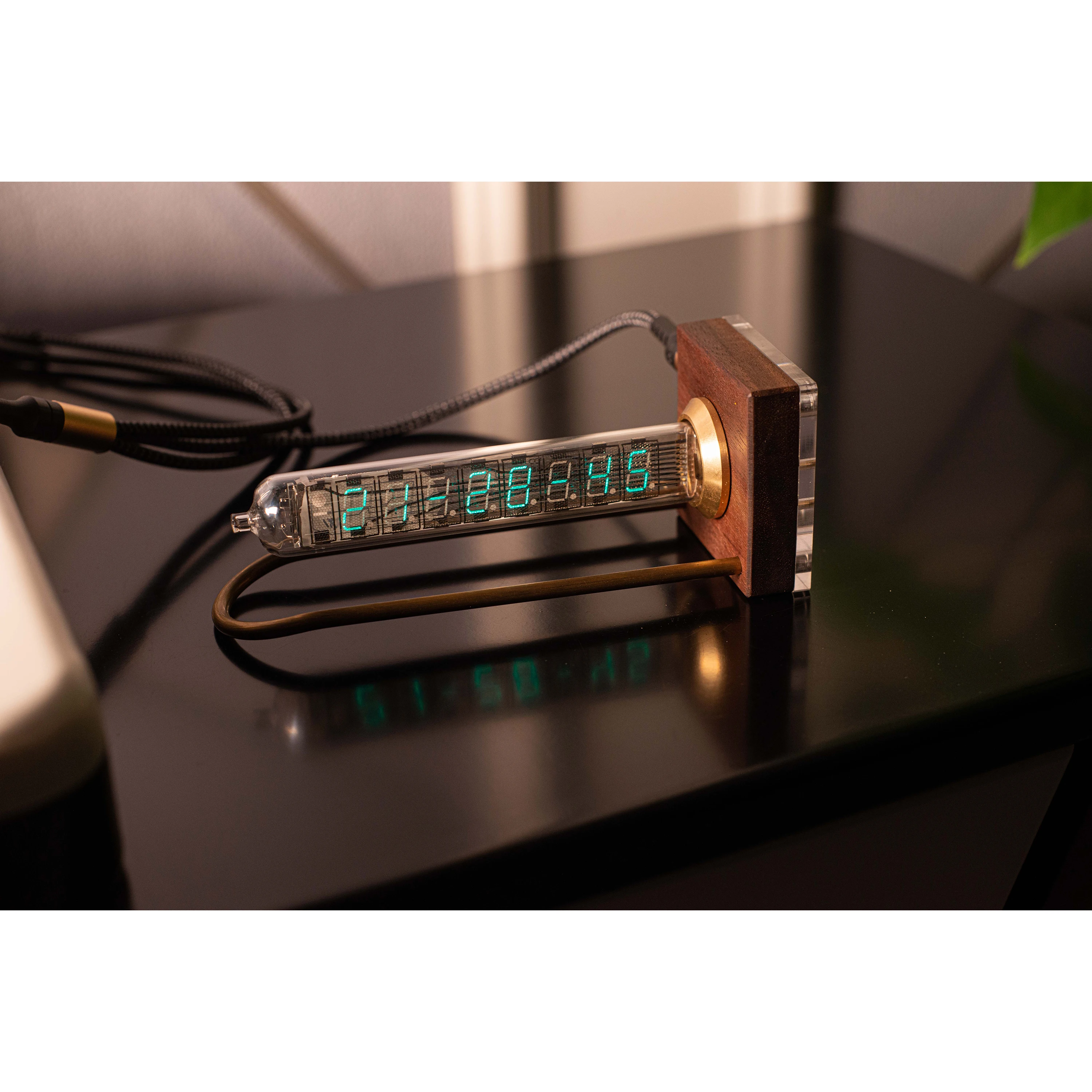 IV-18-VFD-Soviet-Union-Fluorescent-Tube-Clock-Glow-Clock-Creative-Home ...