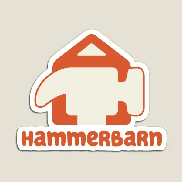 Hammerbarn From Bluey Magnet Stickers Home Children Refrigerator Holder ...