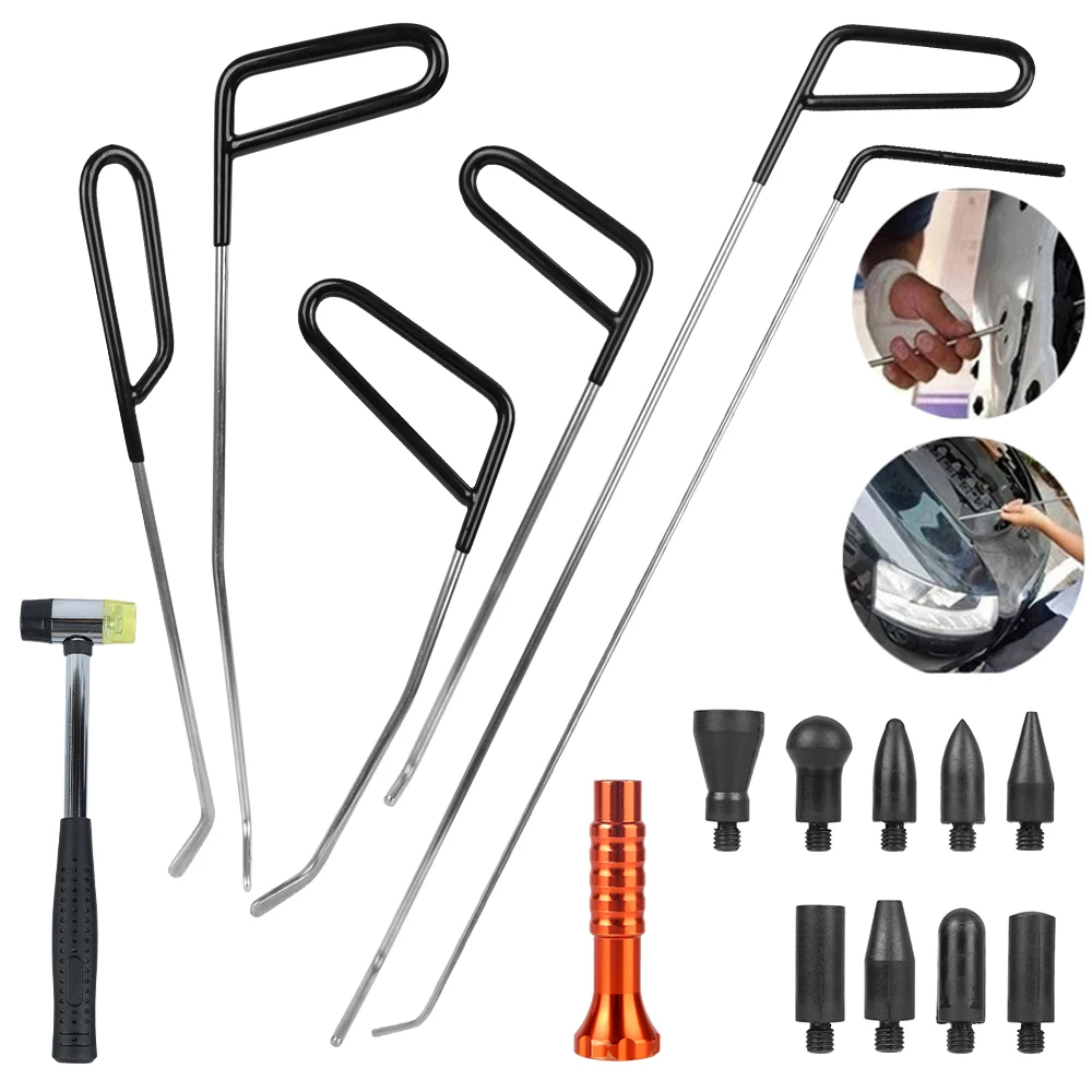 Hooks-Rod-Hammer-Automotive-Maintenance-Tool-Car-Paintless-Dent-Removal ...