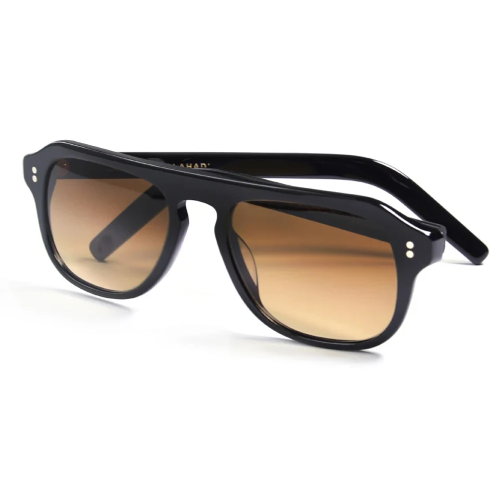 Kingsmen Sunglasses Frame for Men with Case Vintage Pilot Acetate UV400 ...