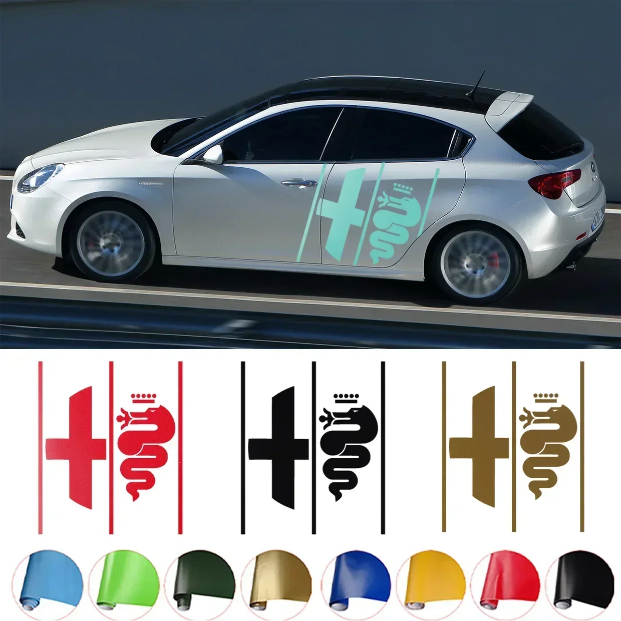 Copertura-del-cofano-adesivi-per-Auto-tetto-decalcomanie-in-pellicola ...