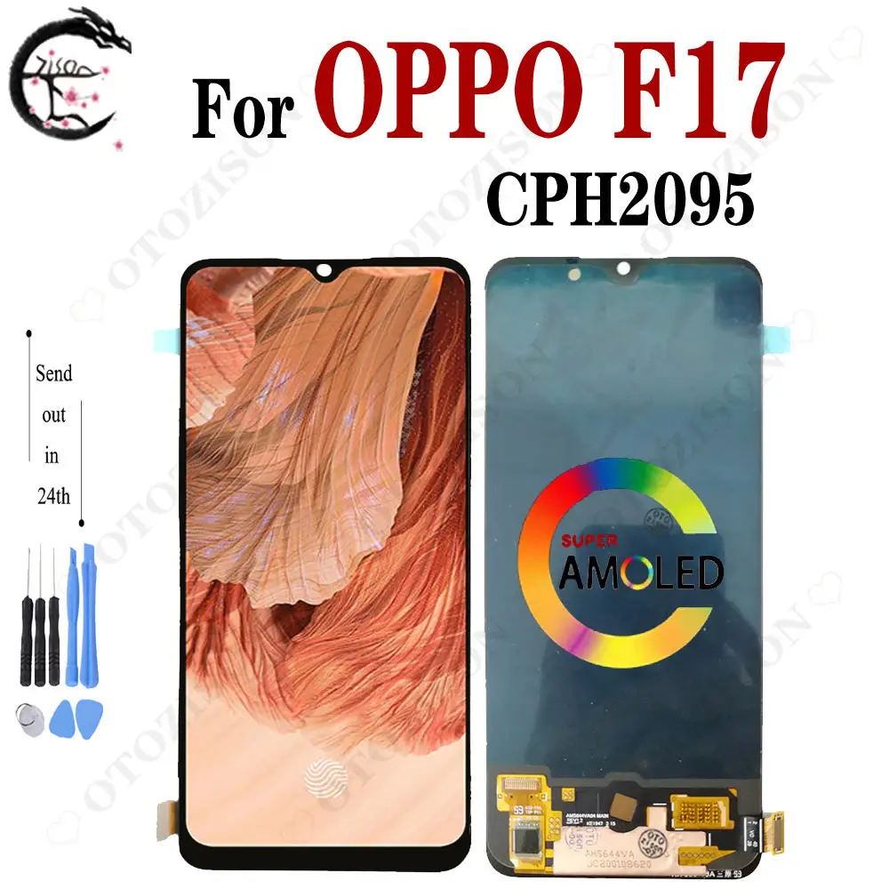 6-44-CPH2095-LCD-dla-OPPO-F17-wy-wietlacz-dotykowy-monta-czujnika ...