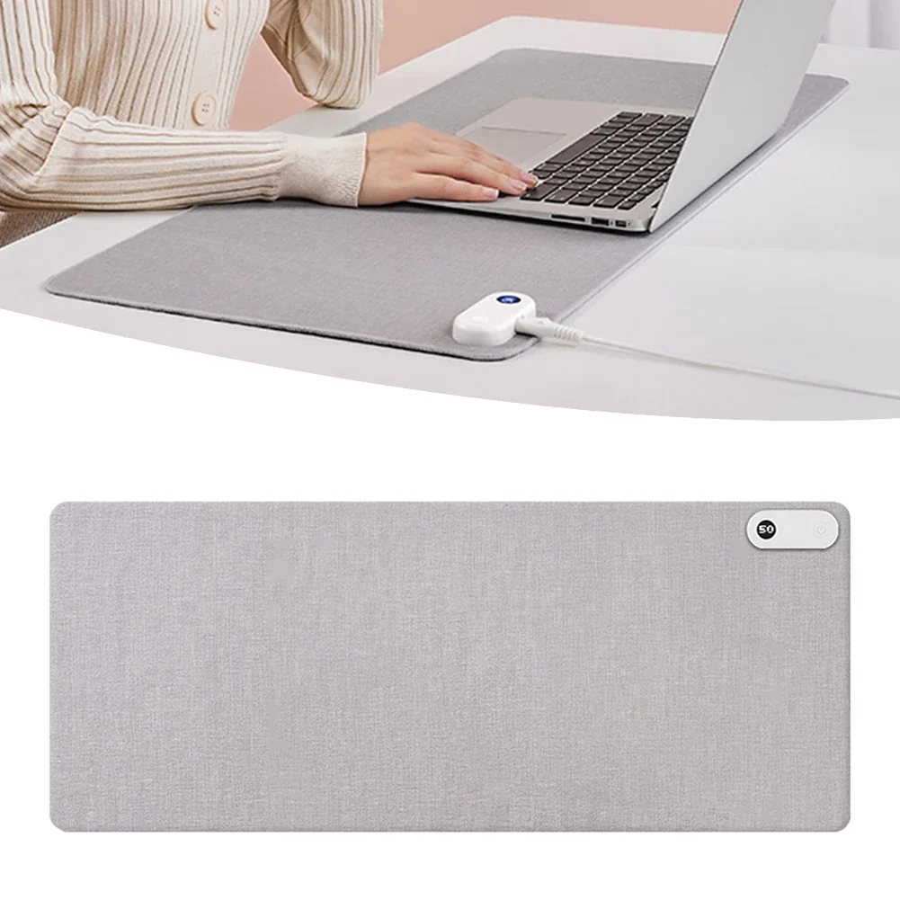 Electric-Heat-Mouse-Pad-Table-Mat-Display-Temperature-Heating-Mouse-Pad ...