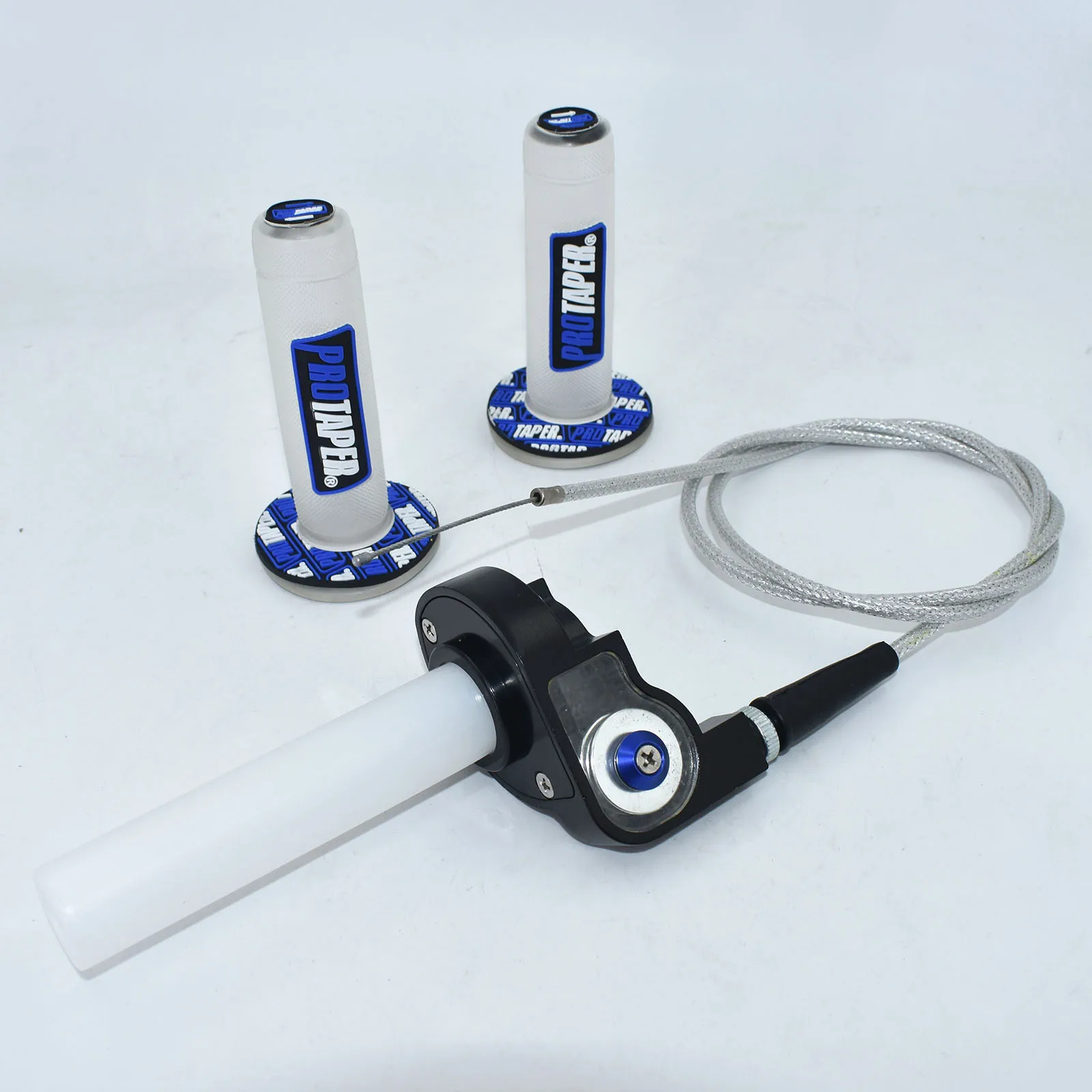 Poignées de moto avec câble d'accélérateur à rotation rapide 1-4mm ...