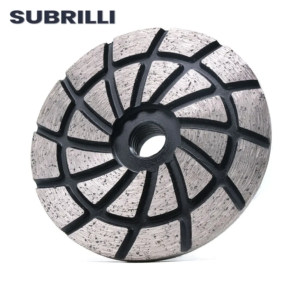 SUBRILLI-4inch-Diamond-Turbo-Rim-Grinding-Cup-Wheel-Iron-Based-M14-5-8 ...
