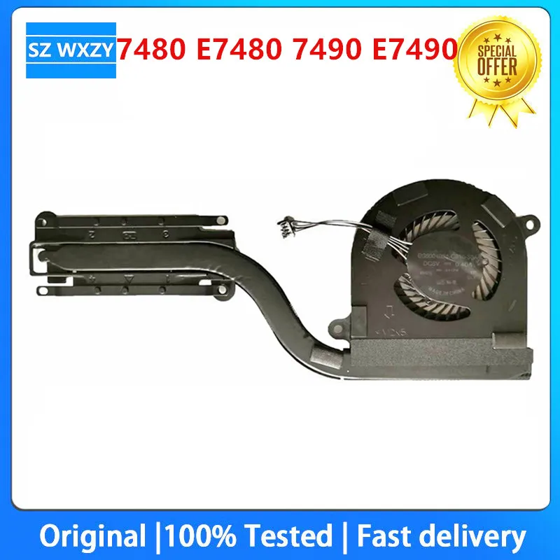Original For Dell Latitude 7480 E7480 7490 E7490 Laptop Cpu Cooling Fan ...