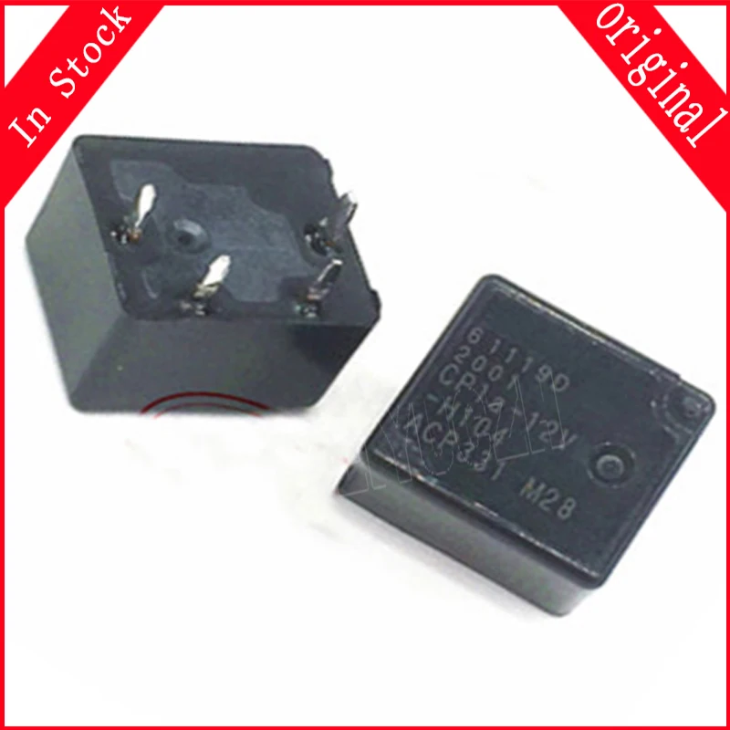 1 pçs/lote CP1a-12V-H104 ACP331 CP1-1A-12V 4PIN relé de carro M28 em ...