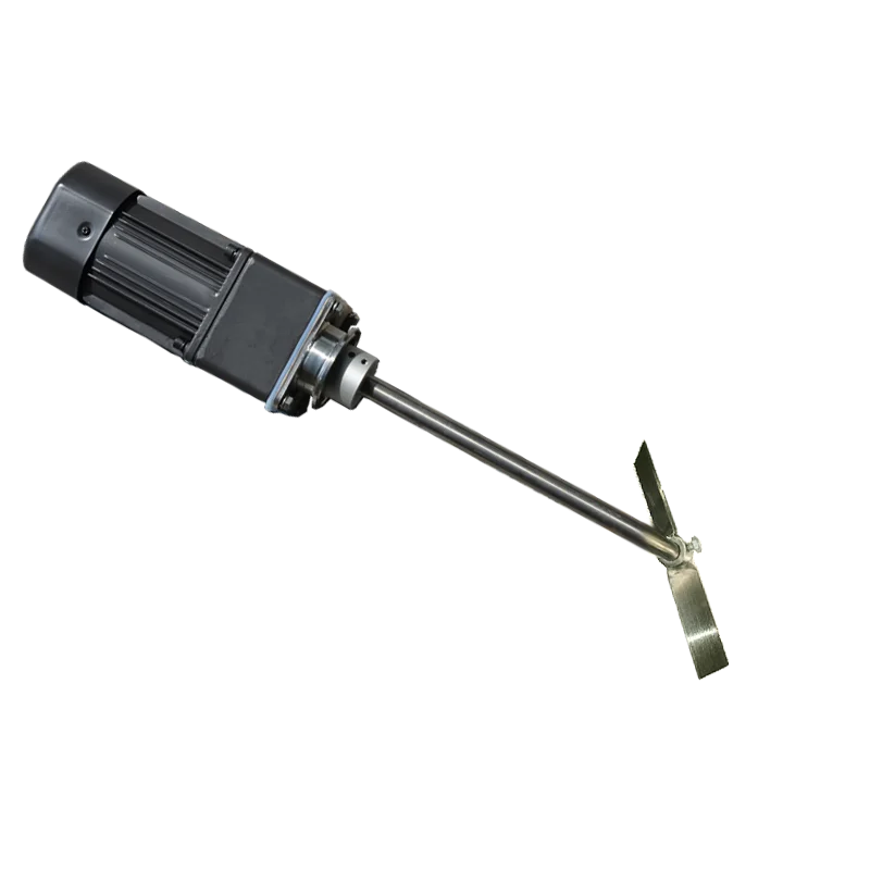 Liquid Stirrer Mixer Agitator With Reducer, Food Grade Three Leaf ...
