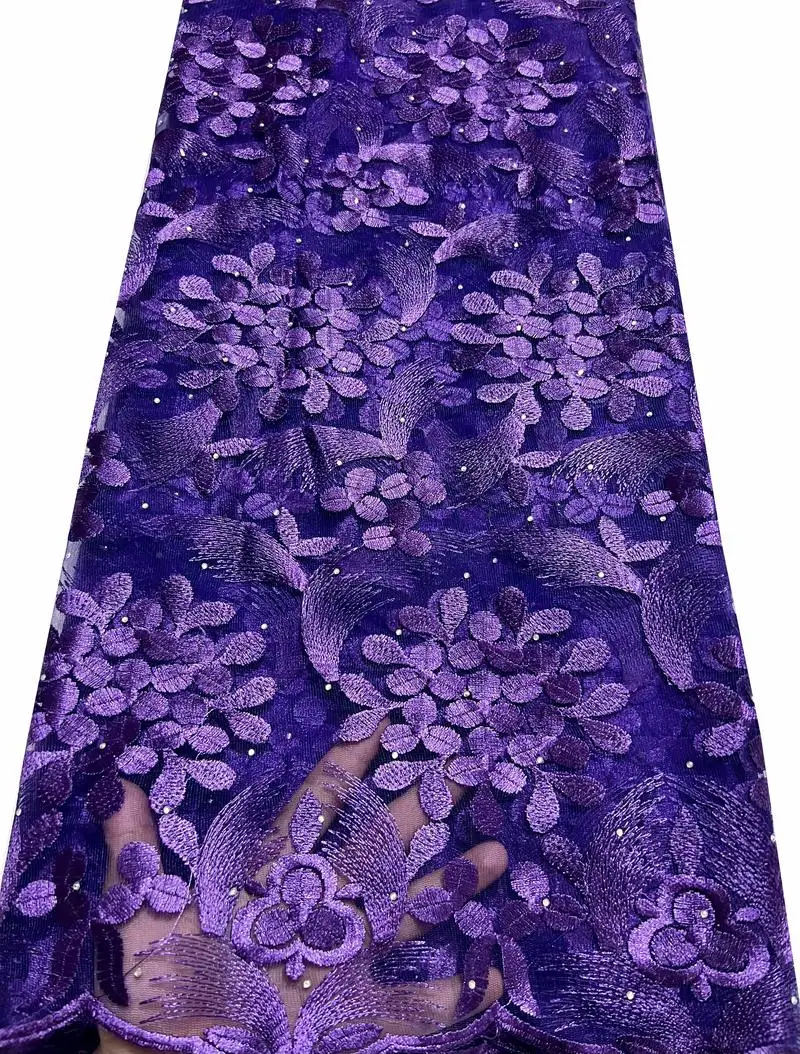 African-Lace-Fabric-2023-High-Quality-French-Mesh-Tulle-Lace-With ...