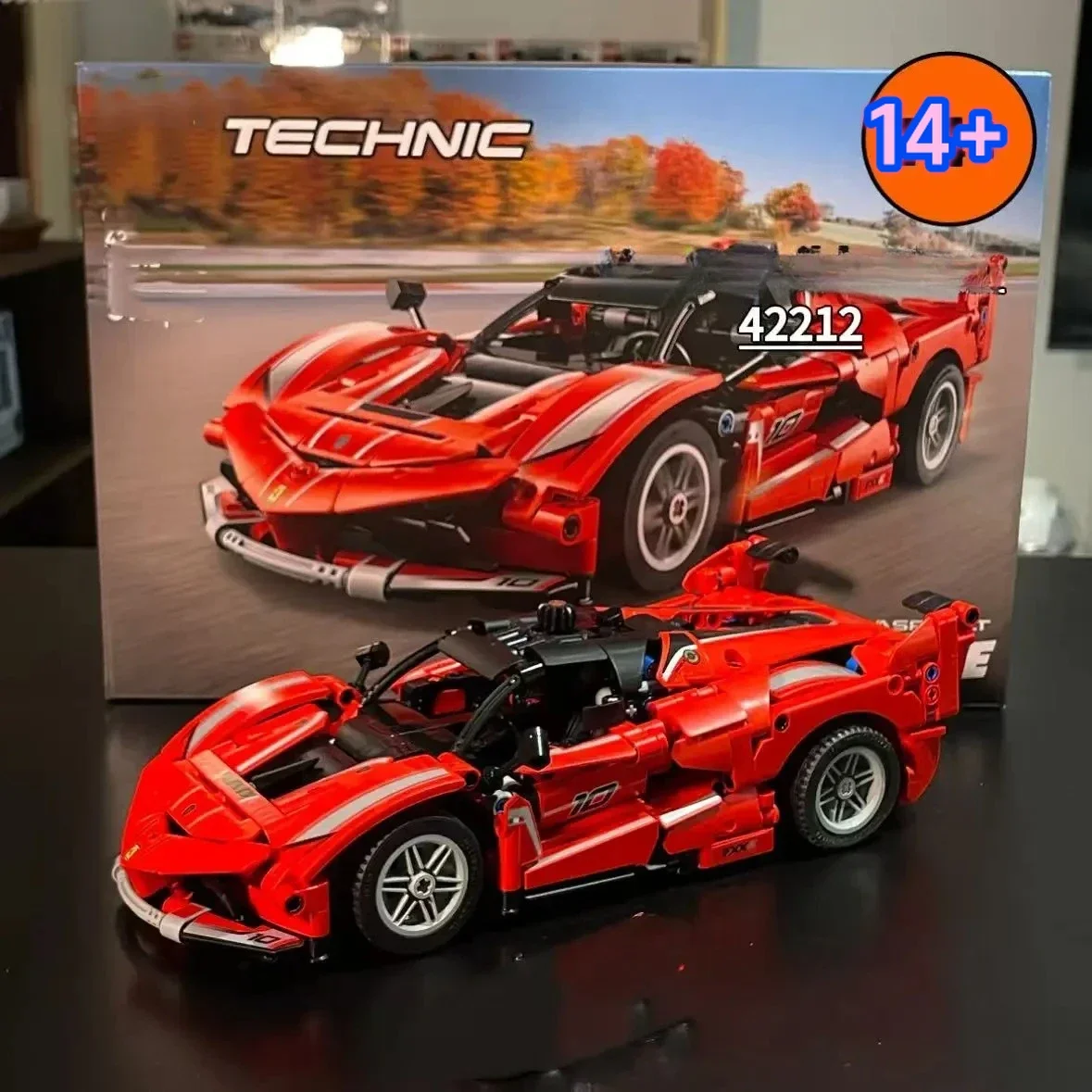 Disney MOC 42212 FXX K Racing Car Building Blocks Mechanical Model Set ...