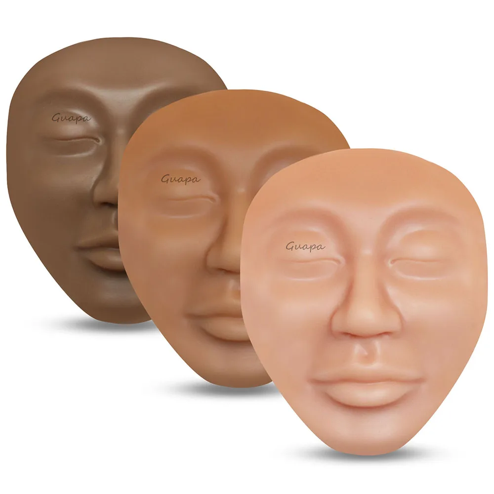 3D Hyper Realistic Practice Face Premium Silicone Skin Perfect for ...