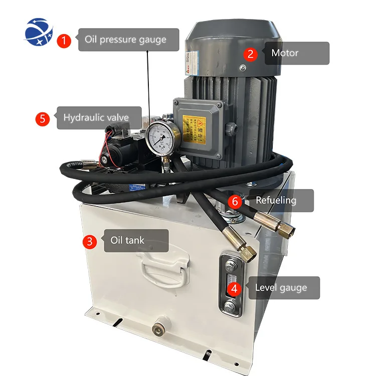 220V-380V-Double-Acting-Hydraulic-Oil-Pump-Unit-Electric-Driven ...