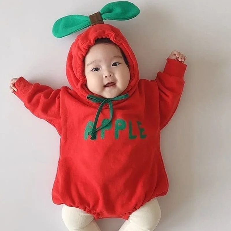 Christmas-Baby-Clothes-Newborn-Baby-Apple-Design-Cotton-Rompers-Cute ...
