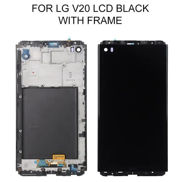 5.7 "para lg v20 display lcd vs995 vs996 ls997 h910 lcd assembléia digitador da tela de toque ...