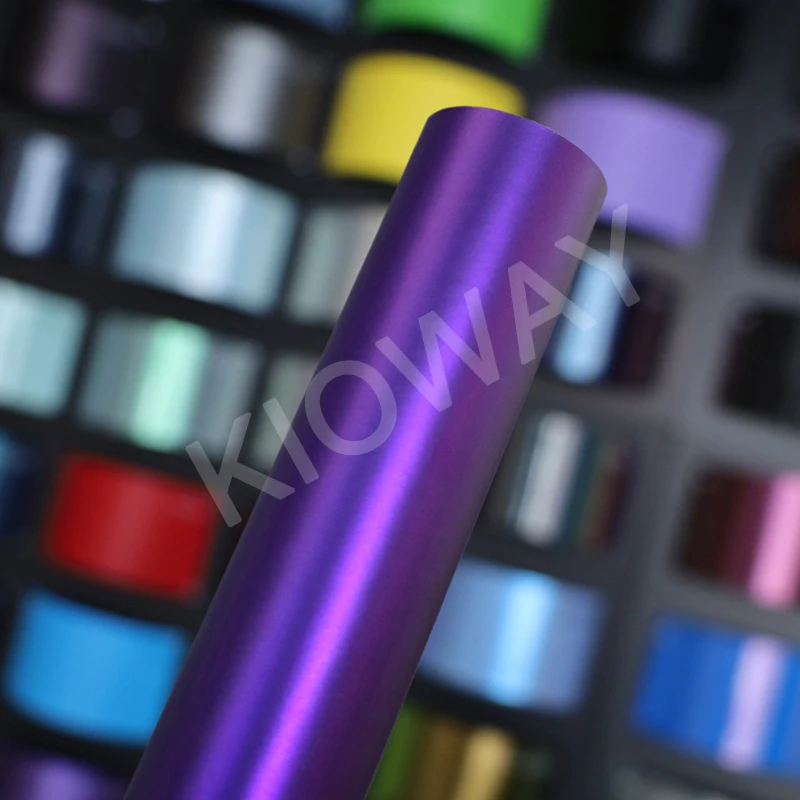 Highest Quality Ultra Matte Chrome Vinyl Wrap Purple Viny Matte Chrome ...
