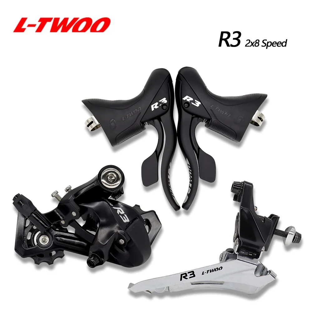 LTWOO-R3-2x8-Speed-Road-Bicycle-Derailleurs-Groupset-Front-Rear-Derailleurs-Shifter-Brake-Lever ...