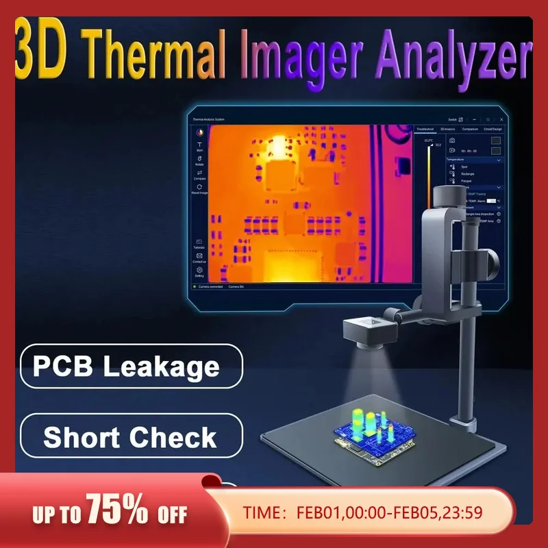 TOOLTOP-256X192-3D-Thermal-Imaging-Analyzer-for-PCB-Circuit-Leakage ...