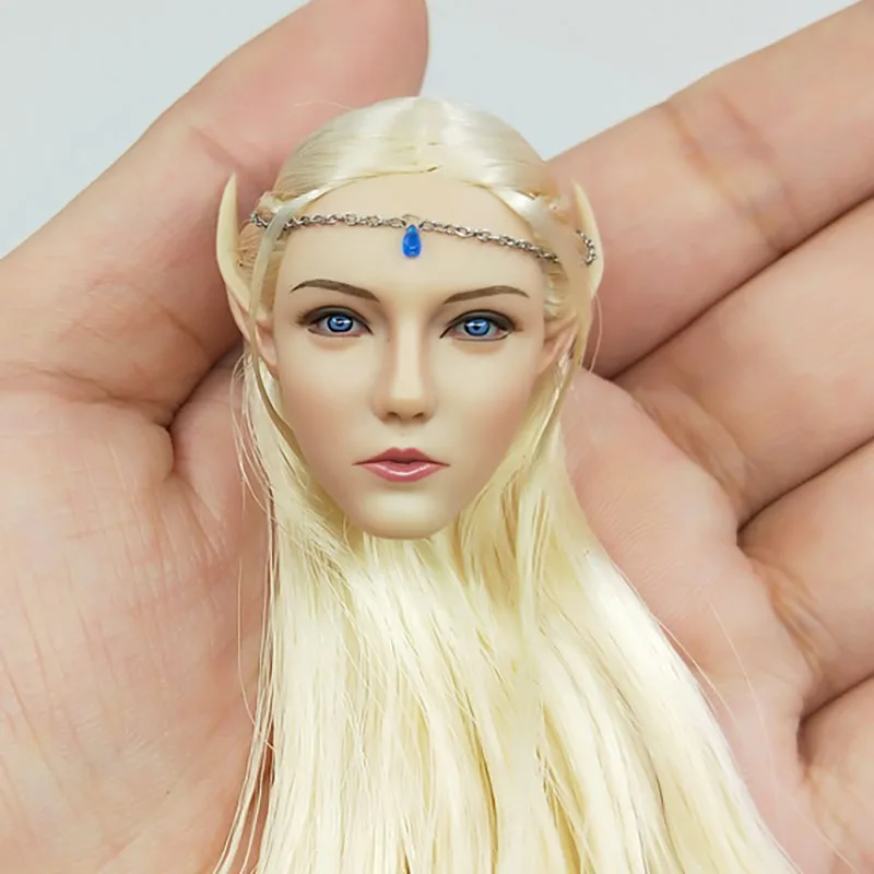 Modelo-de-figura-de-acci-n-LXF1904-a-escala-1-6-cabeza-de-elfo-Reina ...