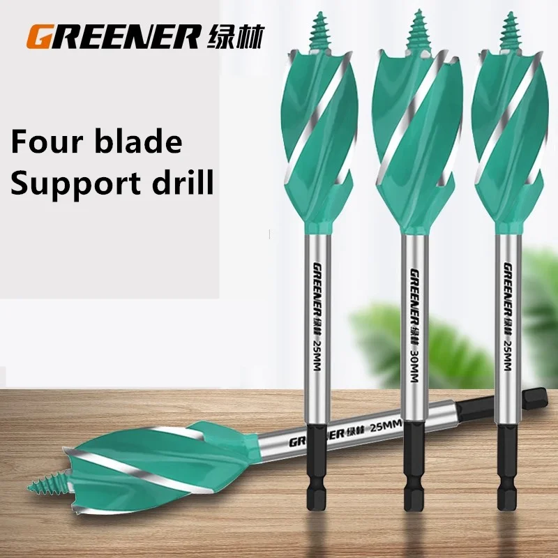 Solid-Center-Bit-Specialized-In-Drilling-Woodworking-Ship-Auger-Drill ...