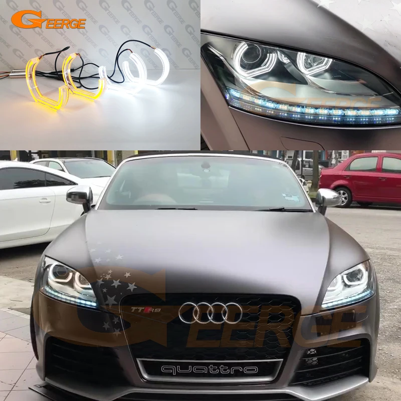 For-AUDI-TT-Mk2-8J-2006-2007-2012-2013-2014-Ultra-Bright-DTM-M4-Style ...