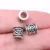 20pcs Spacer Beads Charms Antique Silver Color Big Hole Spacer Beads ...