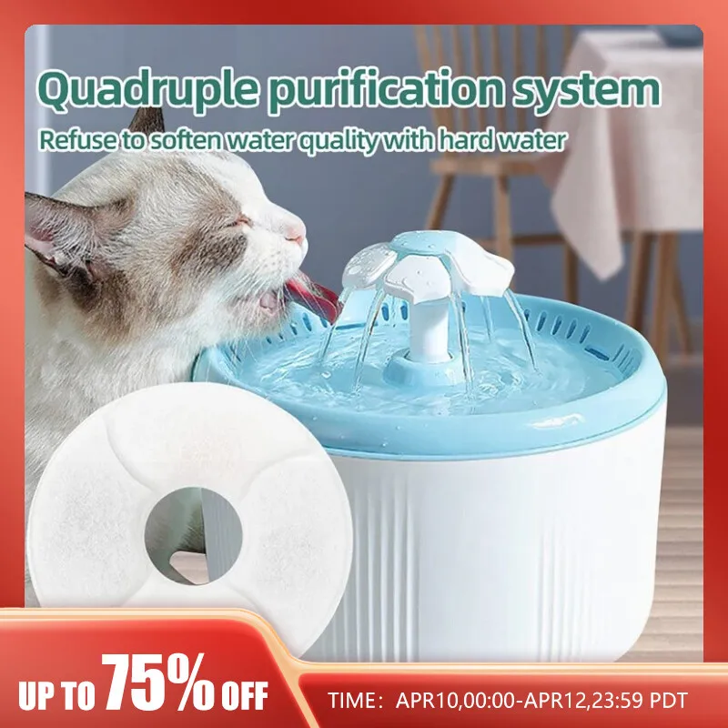 4Pack-Replacement-Filters-for-Cat-Fountain-Pet-Water-Fountain-Filter ...