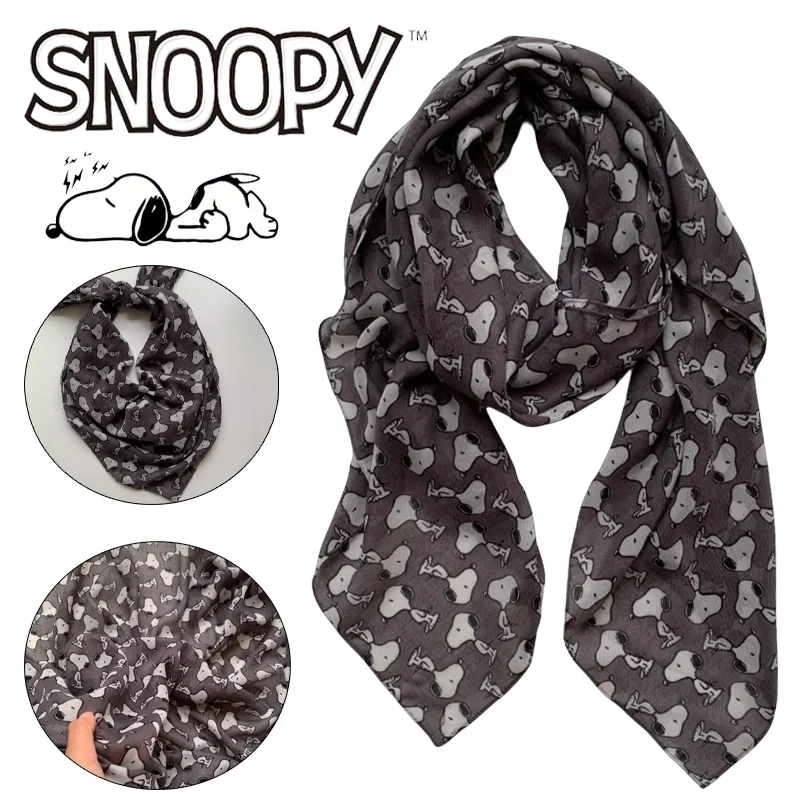 Snoopy-Women-Fashion-Scarf-Cute-Print-Large-Shawl-Sunscreen-Kerchief ...