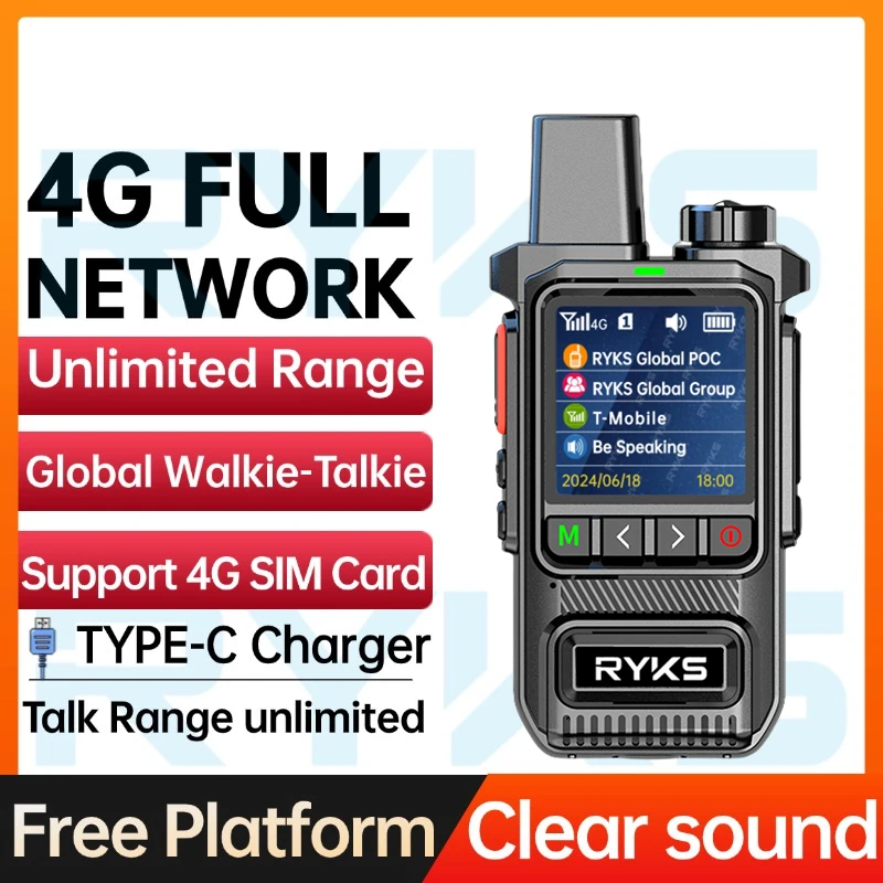 walkie-talkie-Global-Intercom-4G-ptt-Two-Way-Radio-MINI-Wireless ...