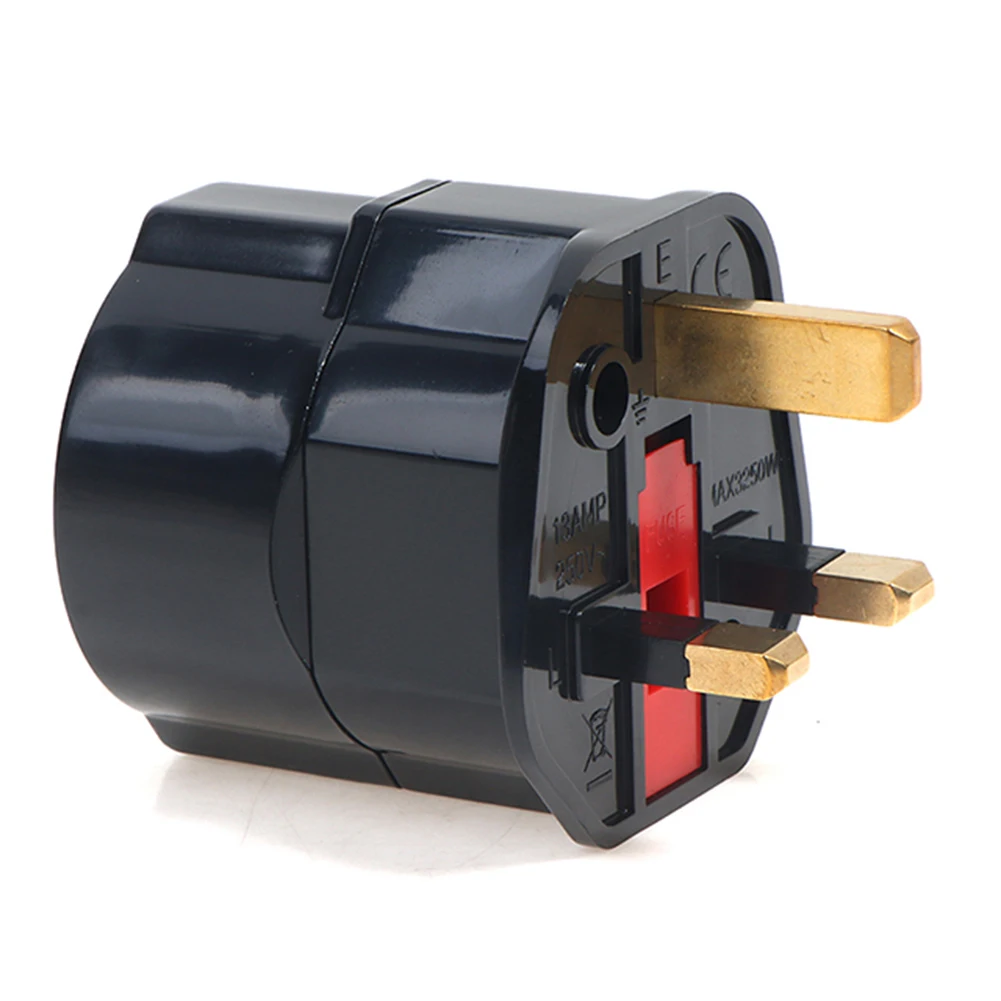 EU-Euro-2-Pin-To-UK-3-Pin-Plug-AC-Universal-Adapter-Travel-Converter ...