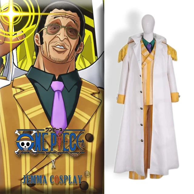 Anime One Piece Borsalino Cosplay Costume Admiral Kizaru 42 OFF Anime One Piece Borsalino Cosplay Costume Admiral Kizaru 42 OFF