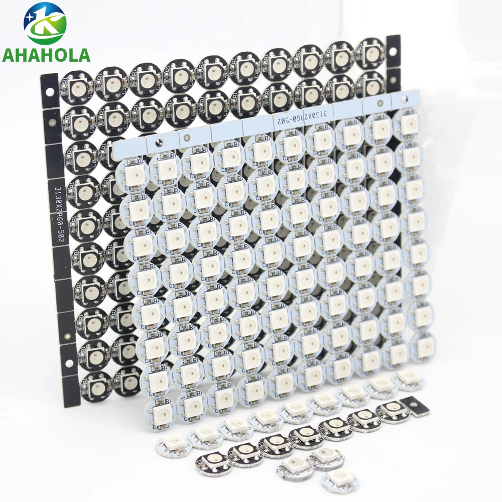 5V Ws2812b Led ฮีทซิงค์ Mini Board แอดเดรสแอดเดรส Ws2812ชิป Smd 5050 ...
