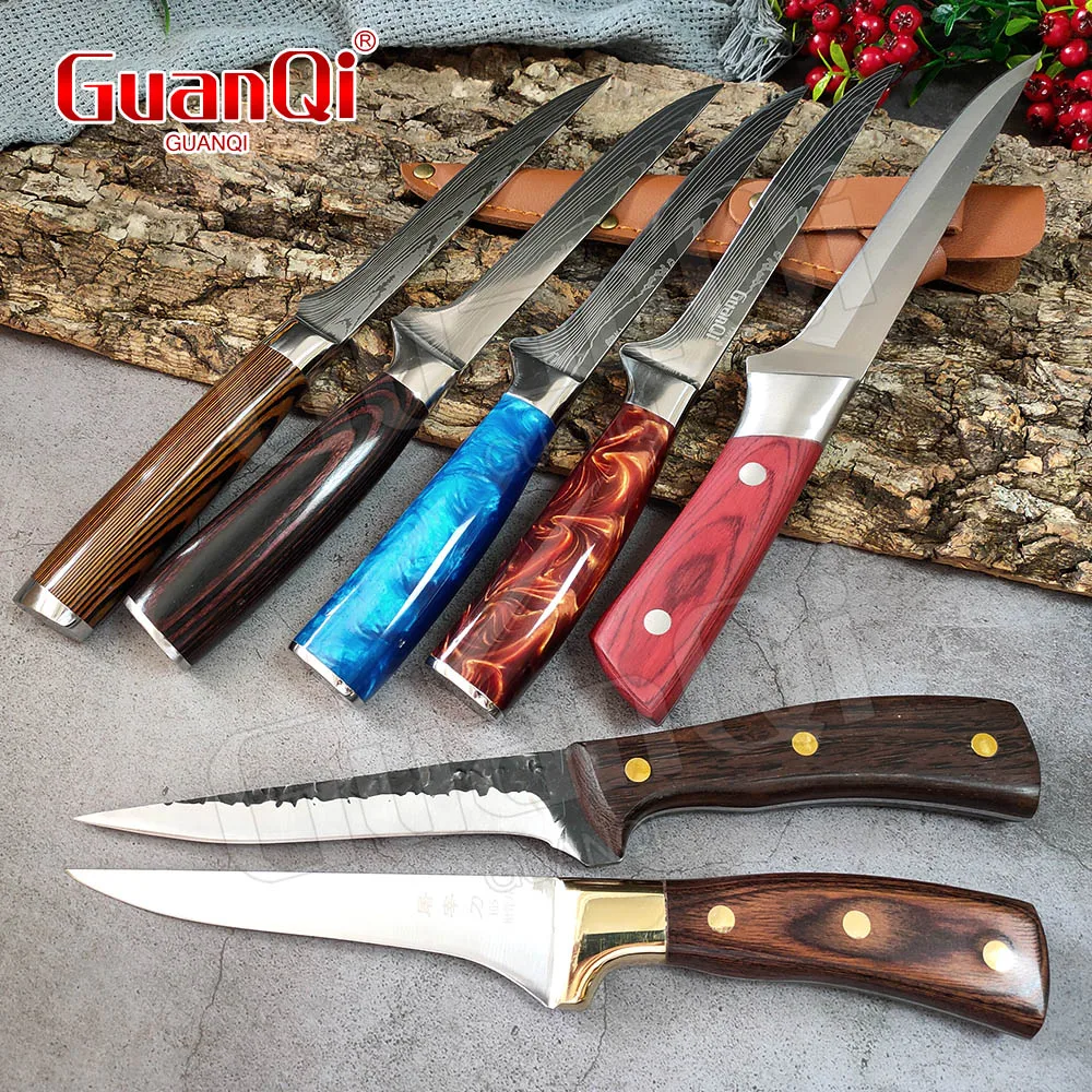 Professional-Boning-Knives-Eviscerate-Bone-and-Meat-Knife-Kitchen ...