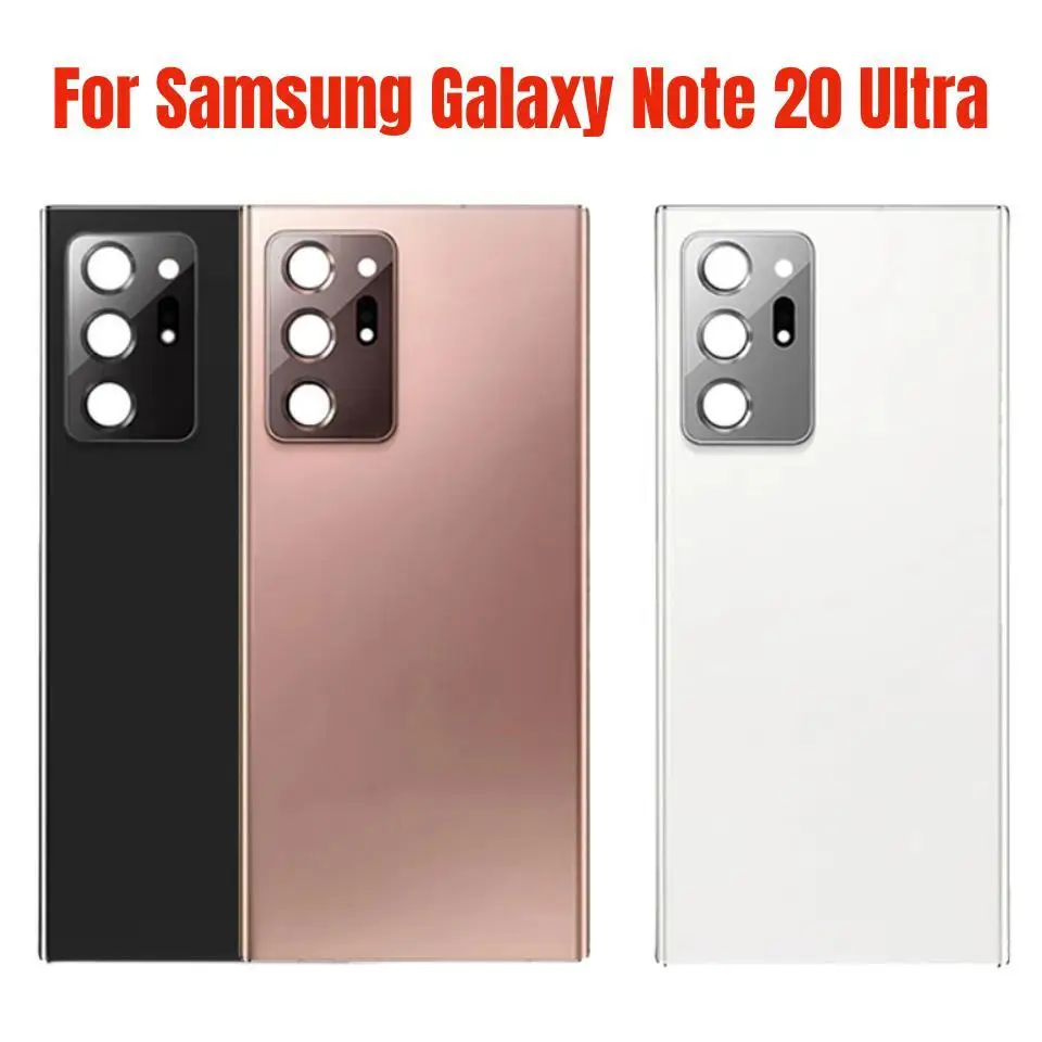 Original-New-Glass-For-Samsung-Galaxy-Note-20-Ultra-Battery-Cover-Door ...