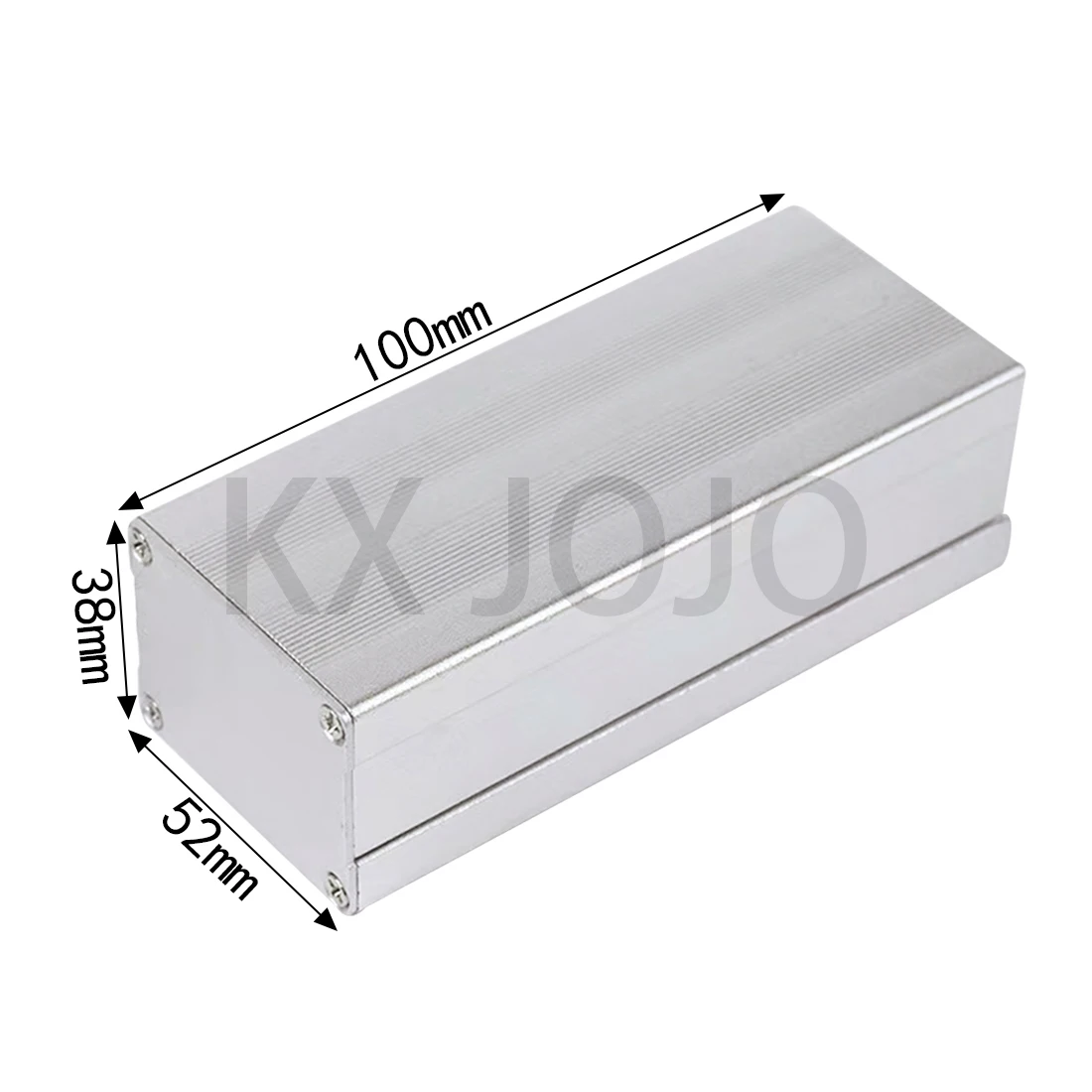 Aluminum-Enclosure-52-38-100mm-Split-Waterproof-Box-Silver-Straight ...