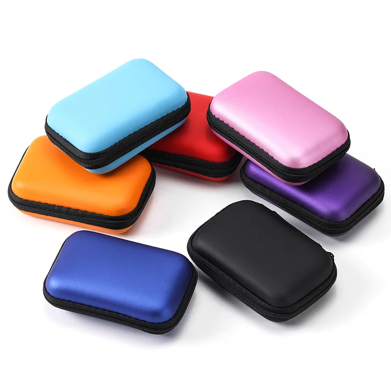 Bluetooth & Data Cable Organizer Case · EVA Zippered Storage Bag for ...