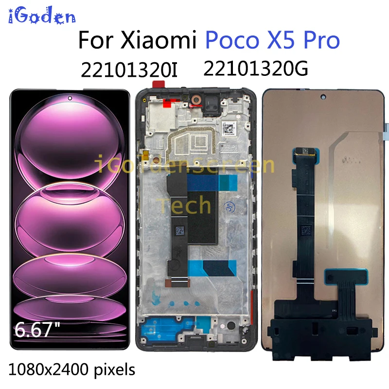 Pantalla-LCD-original-amoled-de-6-67-pulgadas-para-Xiaomi-Poco-X5-Pro ...