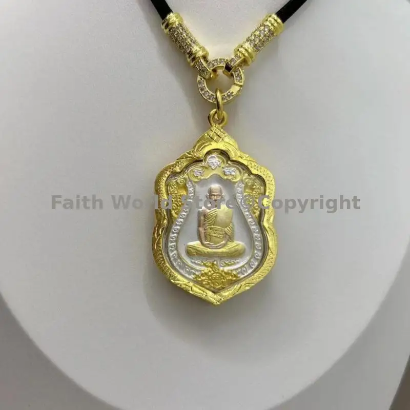 2026 good Amulet Thailand temple famous Wat Tako LP ROY Wealth Luck ...