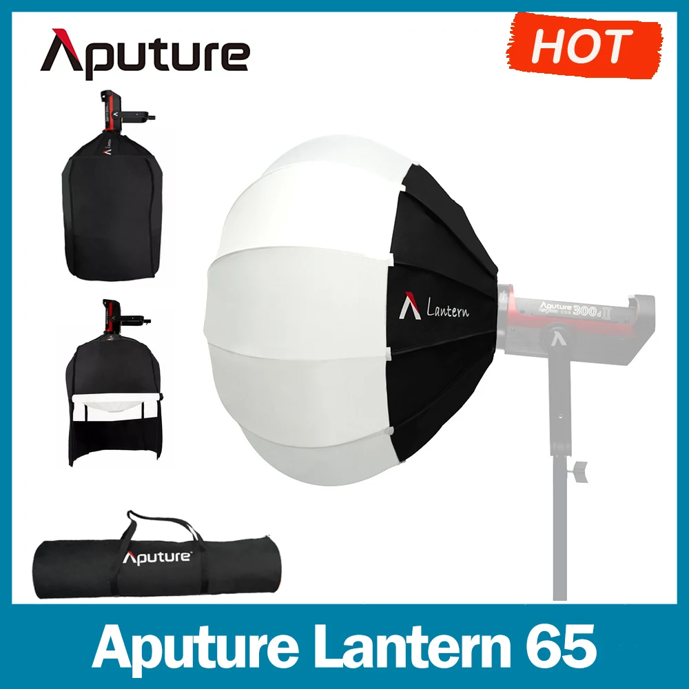 Aputure-Lantern-Softbox-26-inch-65cm-Quick-Setup-and-Folding-with ...