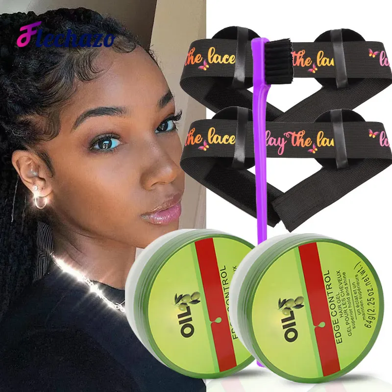 New Edge Control Wax For Women Strong Hold Olive Oil Edges Control Gel ...