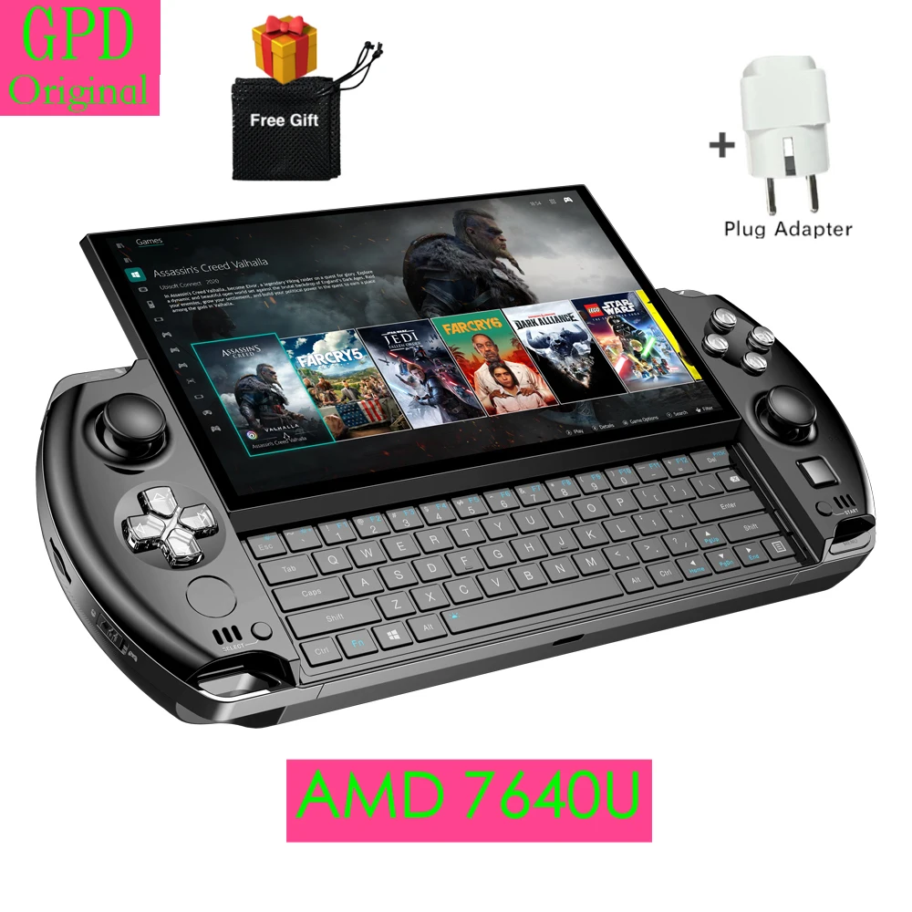 GPD-Mini-PC-portable-avec-cran-tactile-WIN4-2023-AMD-7640U-6-pouces ...
