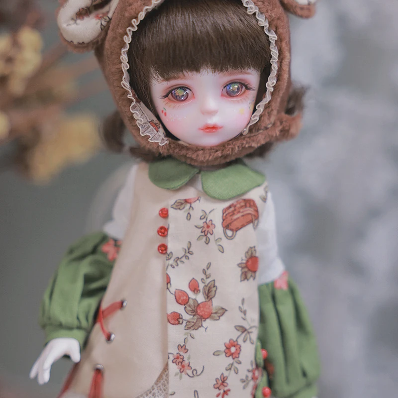 New Design Xi BJD Doll 1/6 Strawberries and berries are twins Resin ...