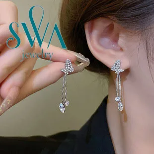 Collar de perlas de cría Retro y elegante, pendientes esmaltados de ...