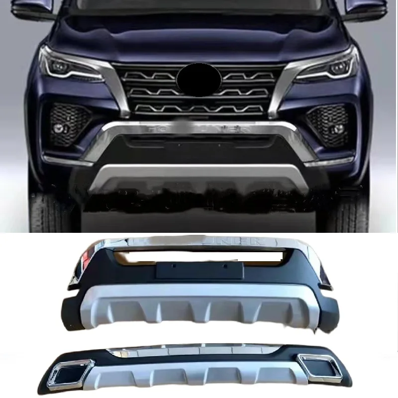 Auto-Exterior-Front-Rear-Bumper-Fit-For-Fortuner-SR5-2021-2022-2023 ...