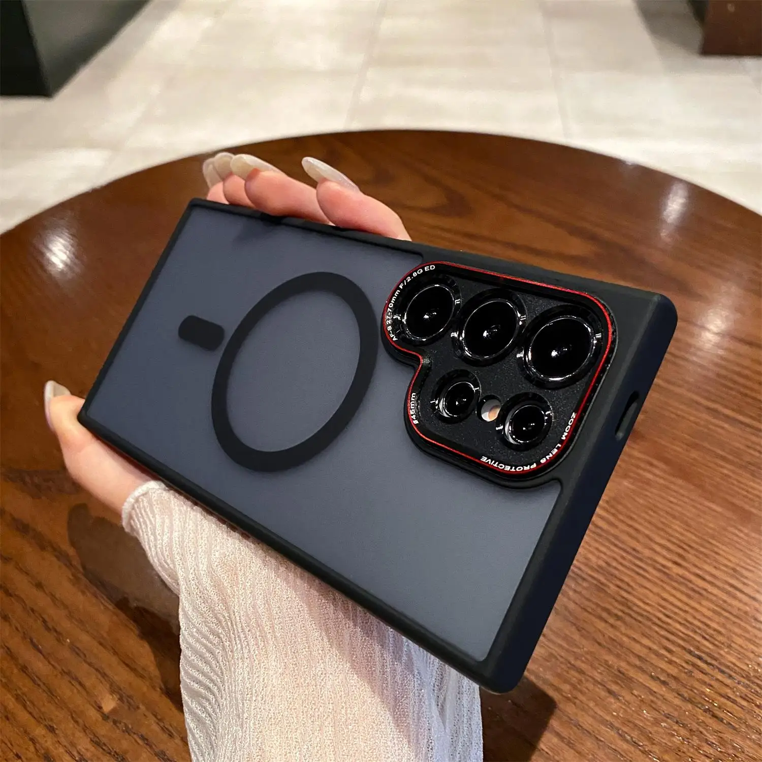 For-Samsung-Galaxy-S24-Ultra-Magsafe-Case-Skin-Friendly-Matte-Magnetic ...