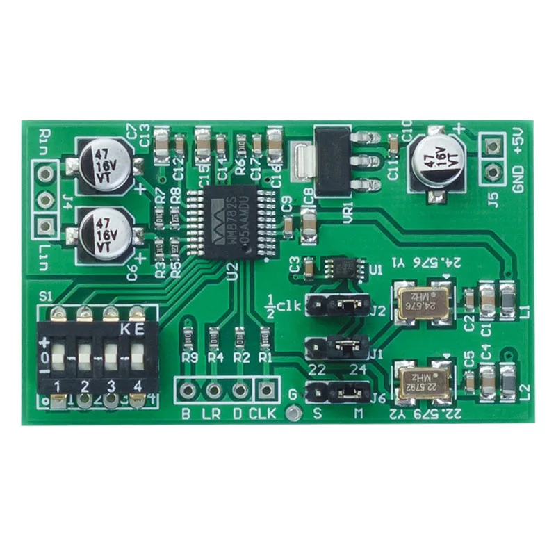 Dual-Channel-24-bit-ADC-Data-Acquisition-Card-WM8782-AUX-Analog-Audio ...