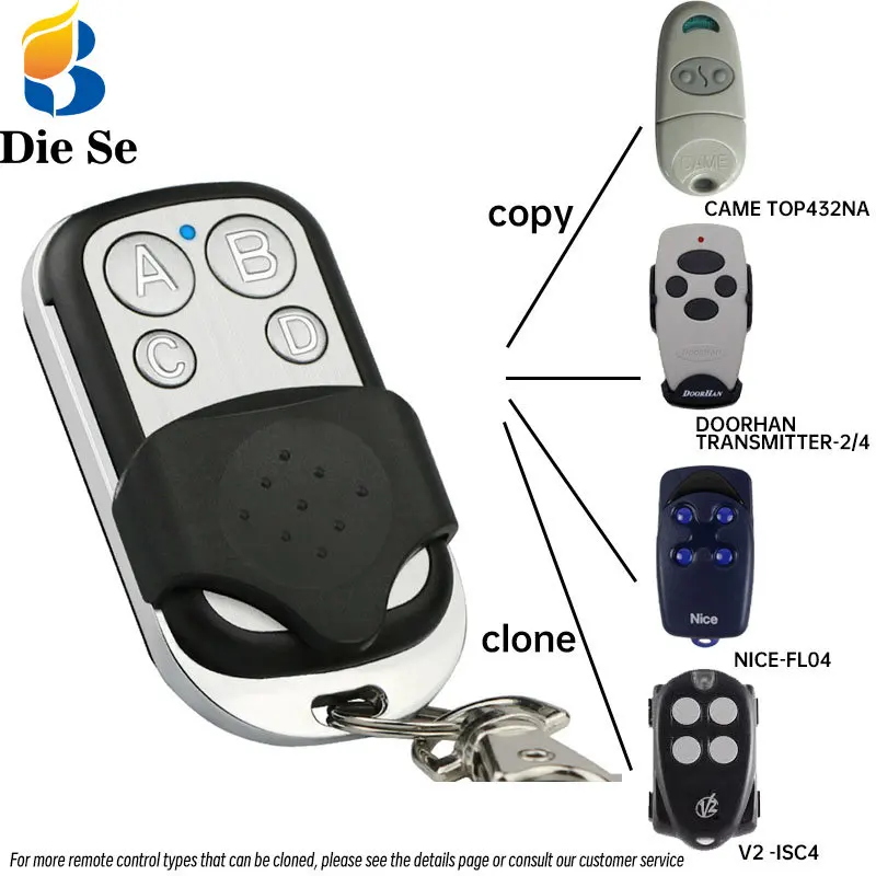 433mhz Doorhan Universal Remote Control Doorhan