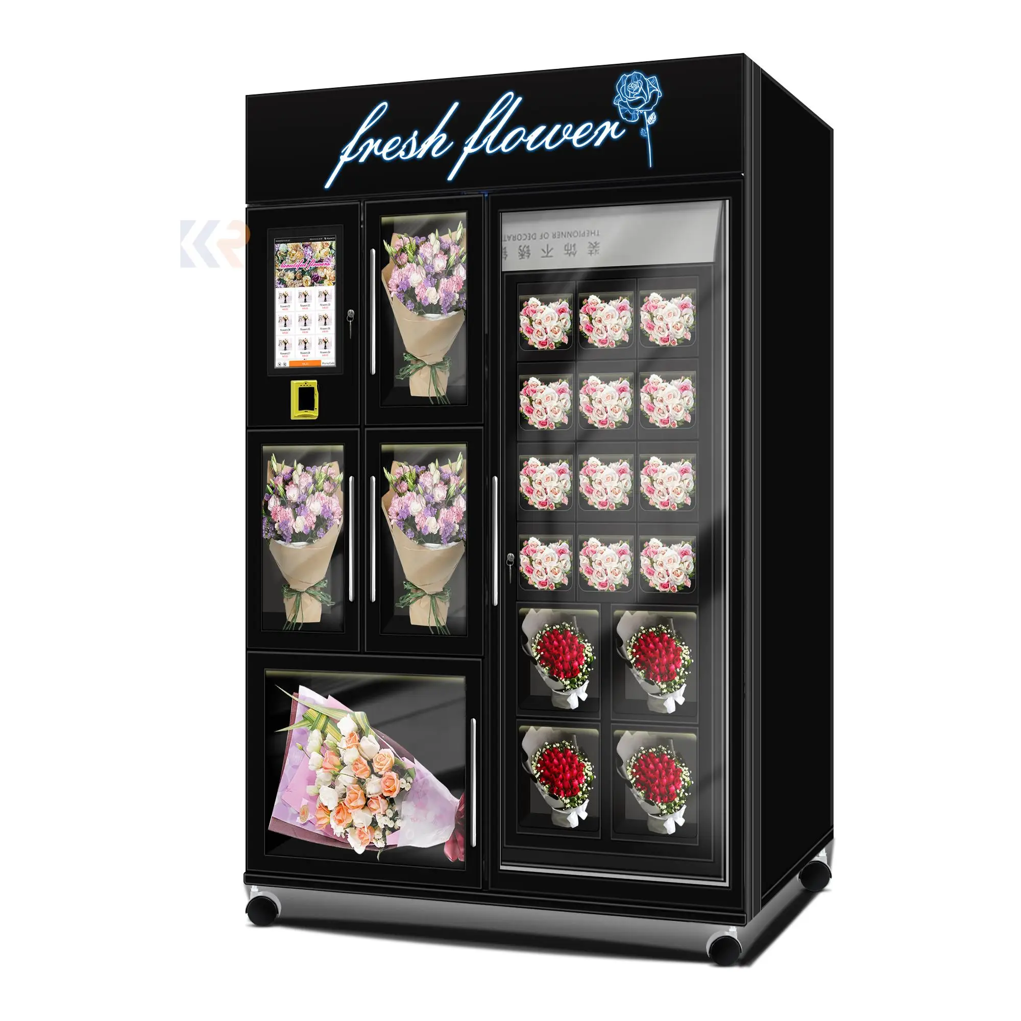 CE-RoHS-Passed-Flower-Vending-Machine-Automatic-Flower-Vending-Cabinet ...