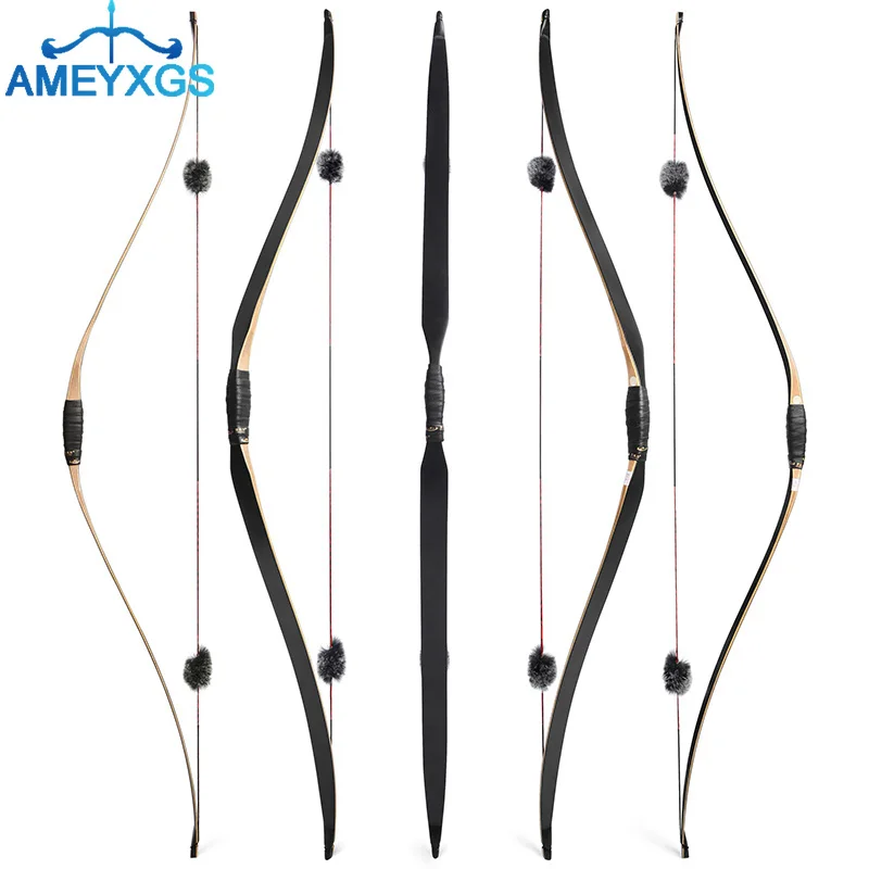 15-50lbs-Archery-Traditional-Bow-Handmade-Triangle-Bow-Left-Right-Hand ...