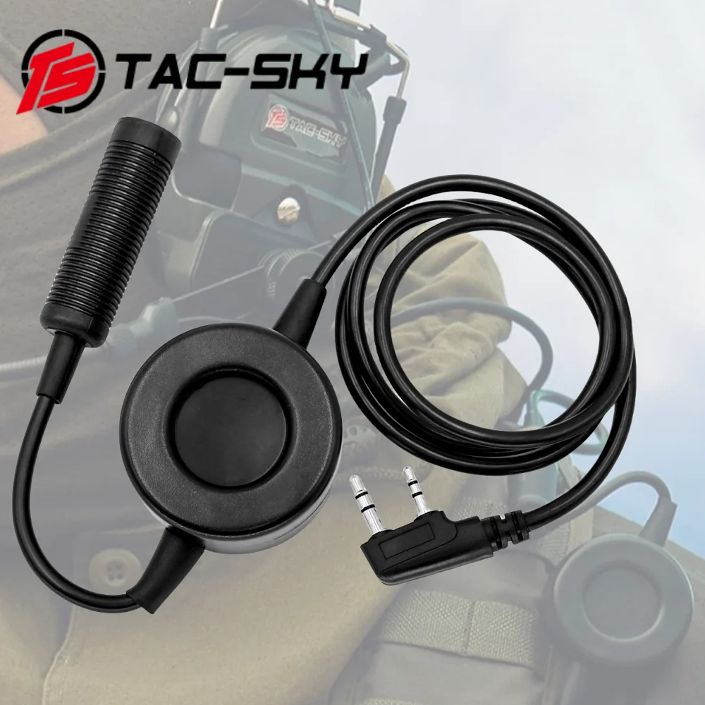 TS-TAC-SKY-TCI-PTT-Tactical-Headset-Accessory-PTT-Adapter-for-Hearing ...
