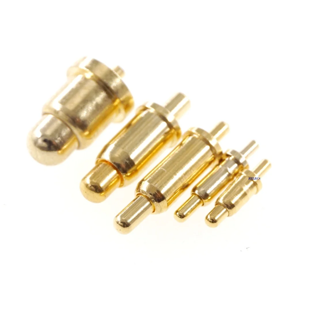 2 Pcs High Current Spring Loaded Pogo Pin Connector 1A 1.5A 2A 5A ...